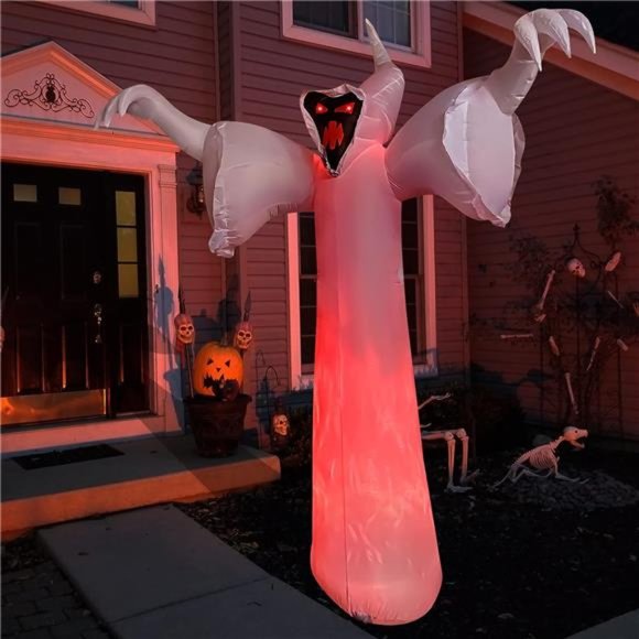 Holiday | 12 Ft Tall Halloween Inflatable Terrible Giant Spooky Grim ...